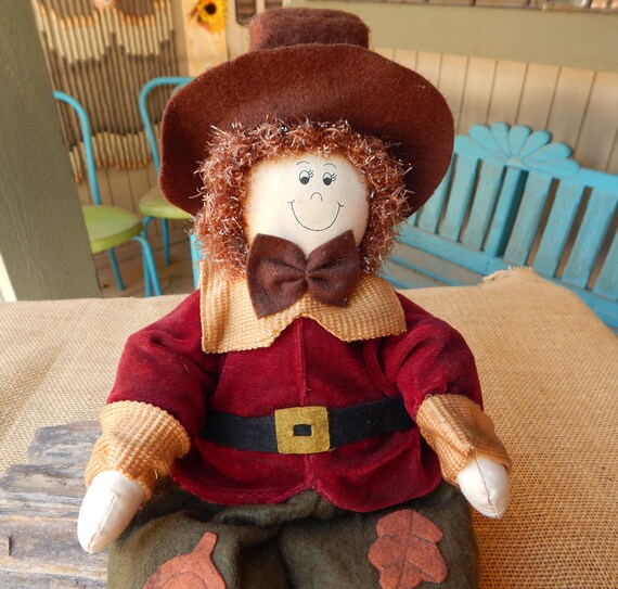 15 Stuffed Shelf Sitter Pilgrim Fall Decoration / Wide - Etsy