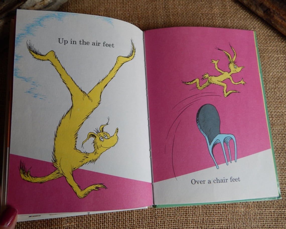 The Foot Book by Dr. Seuss / The Foot Book / Dr. Seuss | Etsy