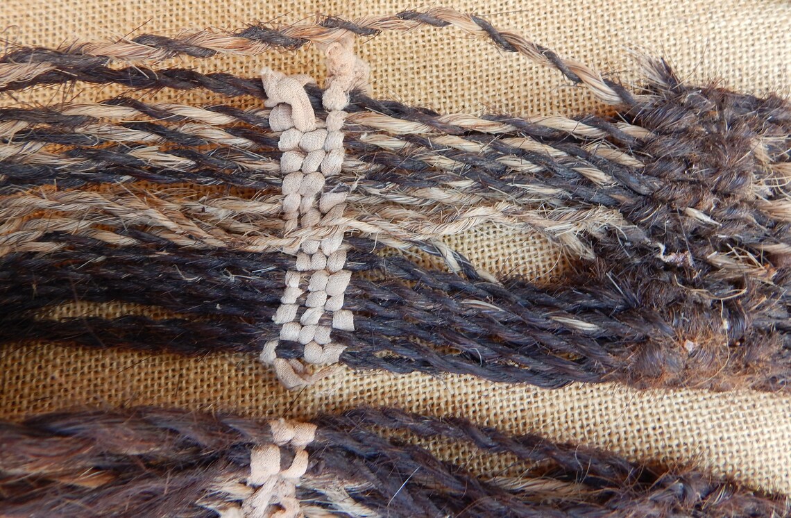 Genuine Antique Handmade Horse Hair Saddle Cinch / Rustic - Etsy