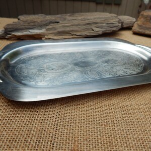 3 Serving Trays / WM Rogers 870 Silver Plated Round Tray / Keystoneware ...