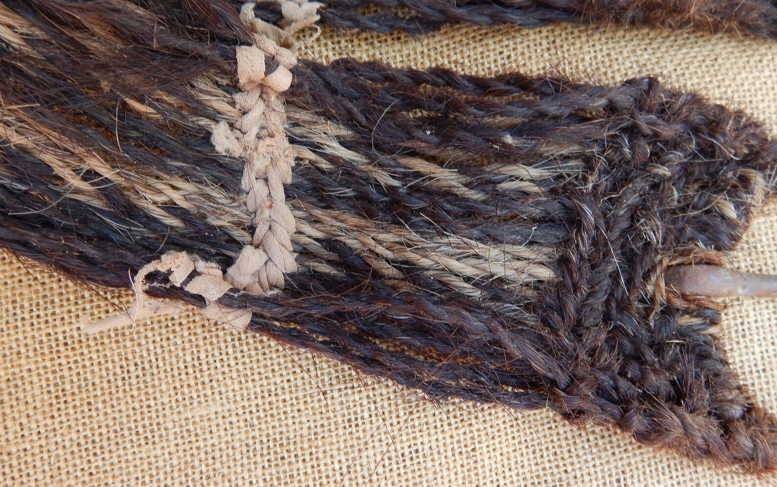Genuine Antique Handmade Horse Hair Saddle Cinch / Rustic - Etsy