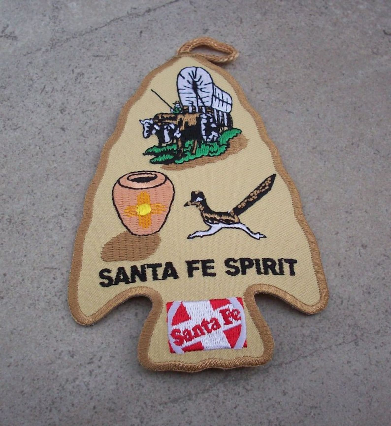 Santa Fe Spirit Patch / New Old Stock Santa Fe Spirit Patch / Santa Fe ...