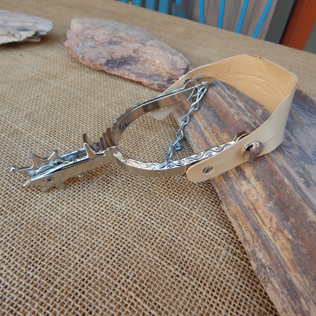 Single (childs Play) Die Cast Metal Spur ~ "western Man Spurs" by ...