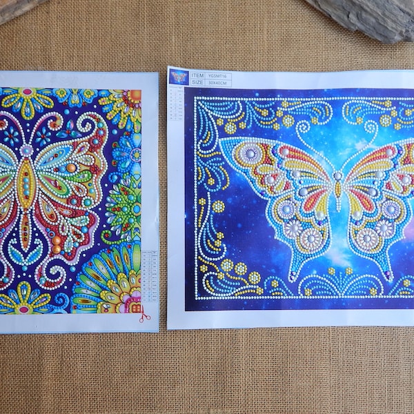 Butterfly Diamond Painting - Etsy