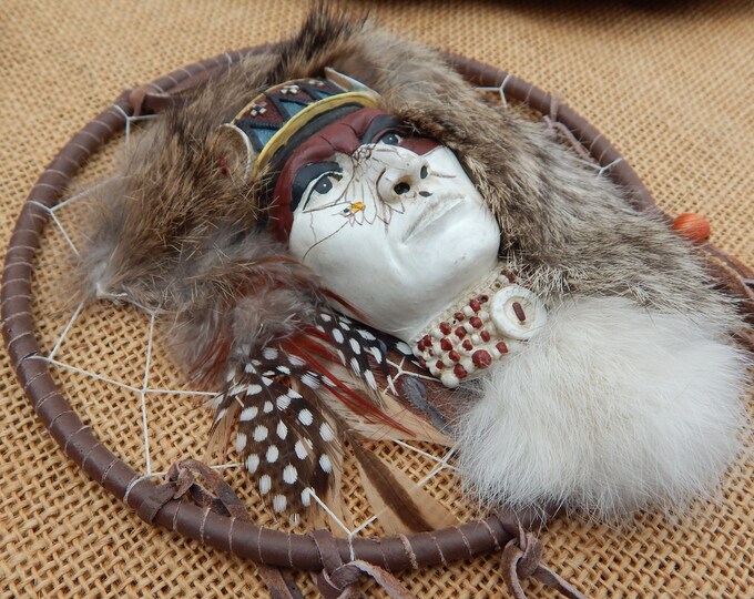 Warrior Spirit Dream Catcher / Native American Warrior Dream Catcher ...