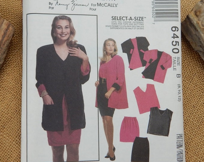 New Look 6143 / New Look Blouse Pattern Size 8-10-12-14-16-18 / New ...