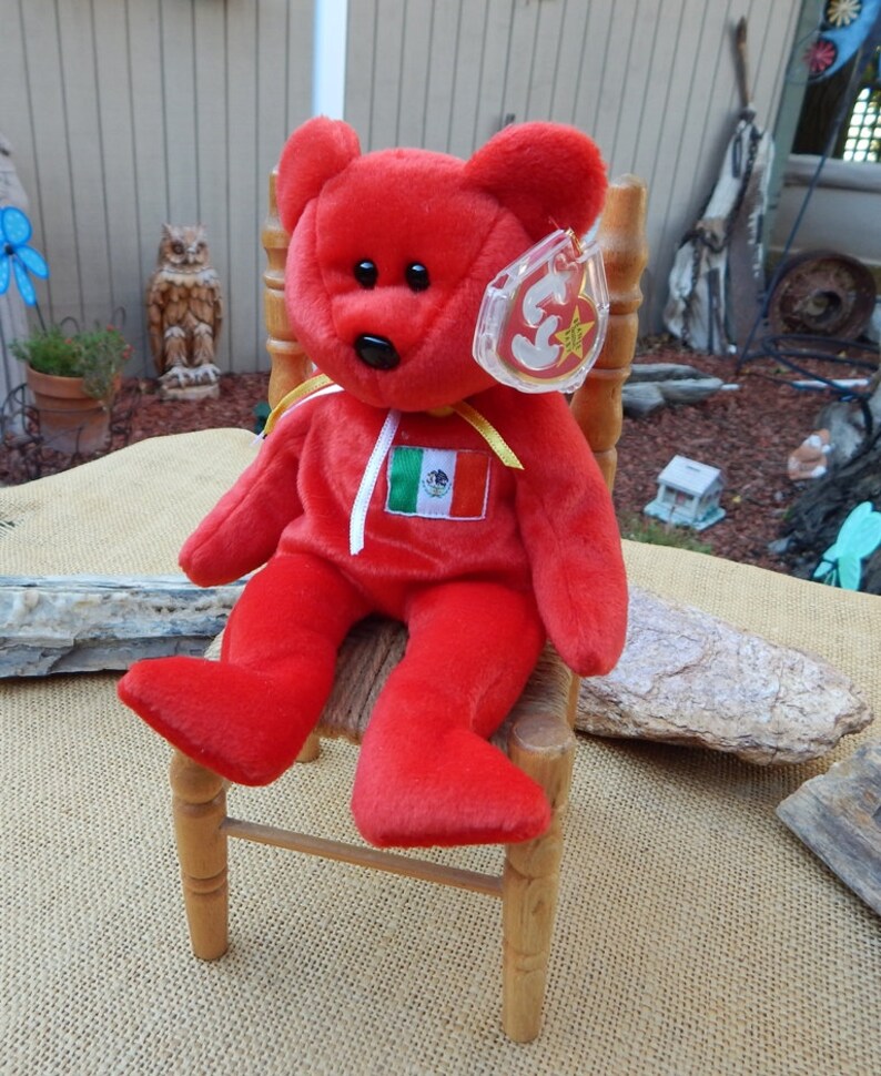 Osito Bear / Ty Beanie Baby Bear Osito / Osito Beanie Bear / - Etsy