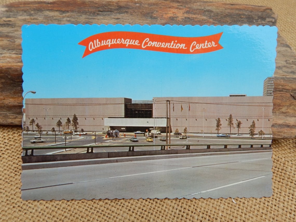 Albuquerque Convention Center Postcard / Albuquerque New Mexico ...