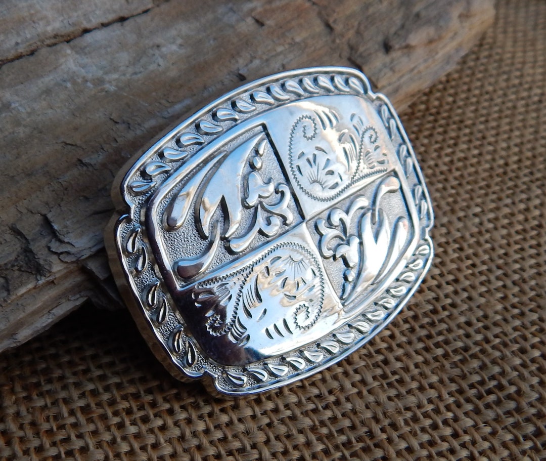 Small Floral Belt Buckle / Small Metal Floral Belt Buckle / Petite ...