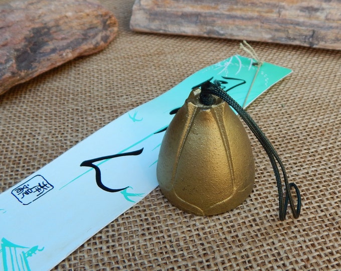Authentic Japanese Furin Wind Chime / Nambu Ironware Cast Iron Japanese ...