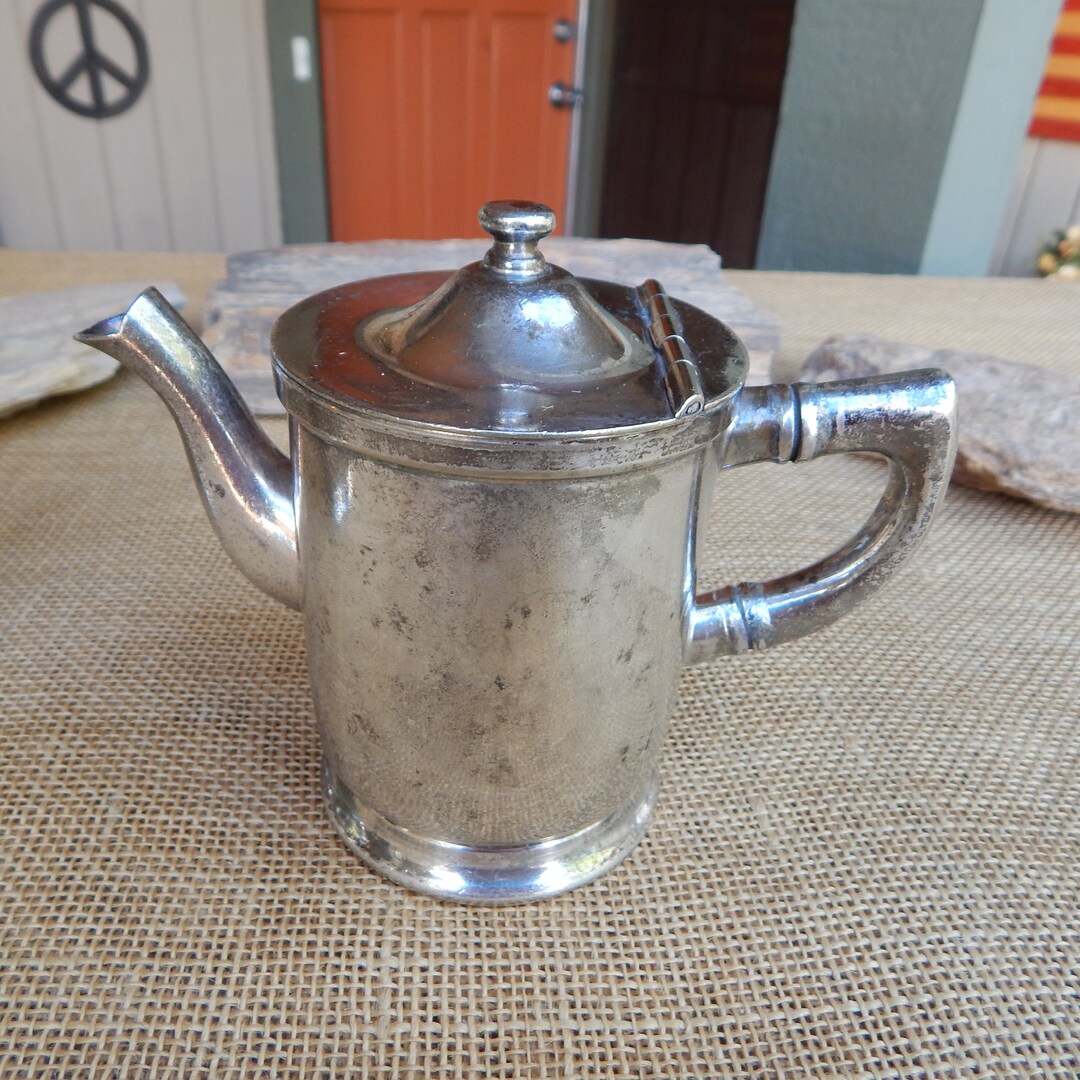 Pair 1920's Antique Grand Silver Company Wear-brite Nickel Silver 2 ...