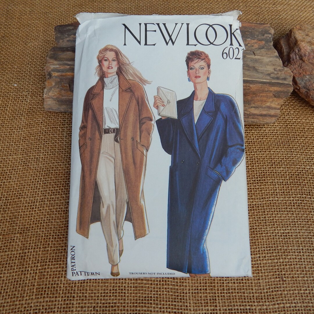 New Look 6021 / New Look Coat Pattern Size 8-10-12-14-16-18 / New Look ...
