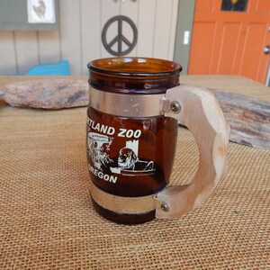 1970's Portland Zoo Oregon Little Brown Mug Souvenir ~ Little Brown ...