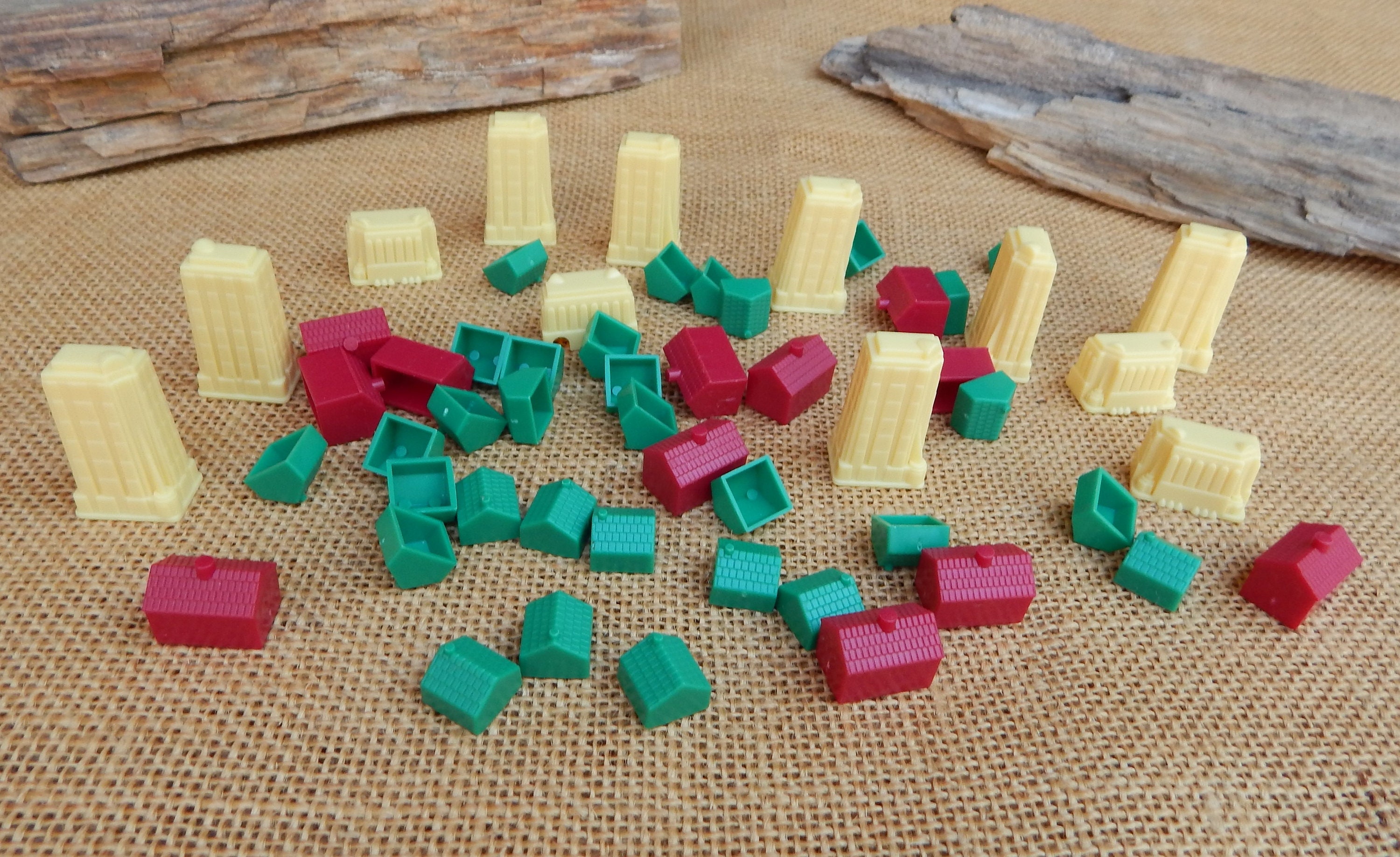55 Monopoly Mega Edition Game Pieces / Monopoly Skyscrapers - Etsy