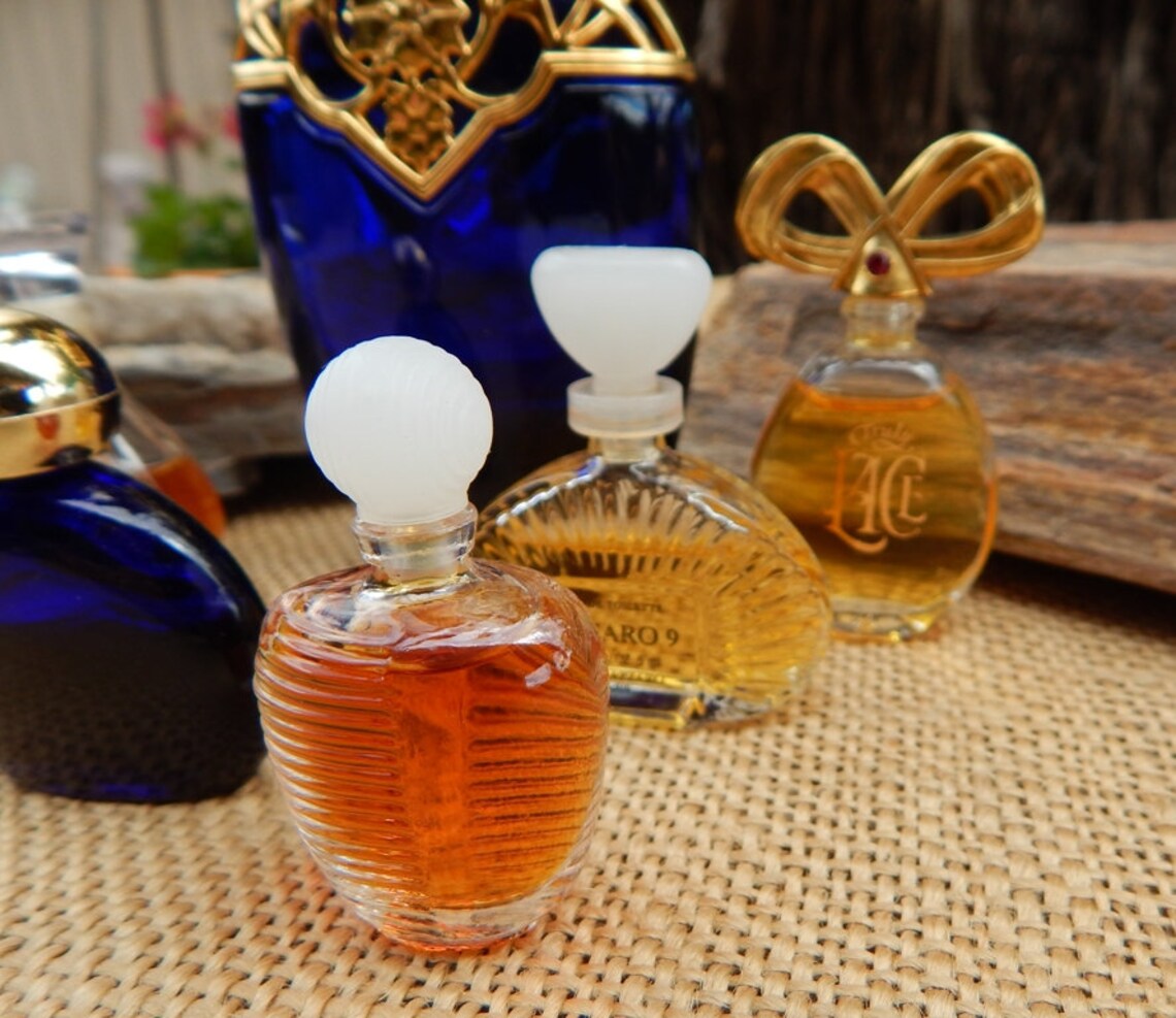 Miniature Perfume Bottle Collection / Perfume Bottle Instant | Etsy