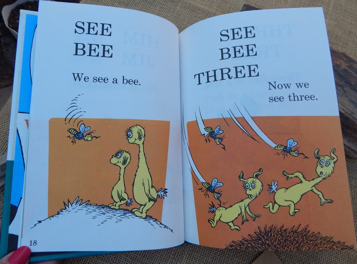 Hop on Pop by Dr. Seuss / Hop on Pop / Dr. Seuss Book / the Simplest ...