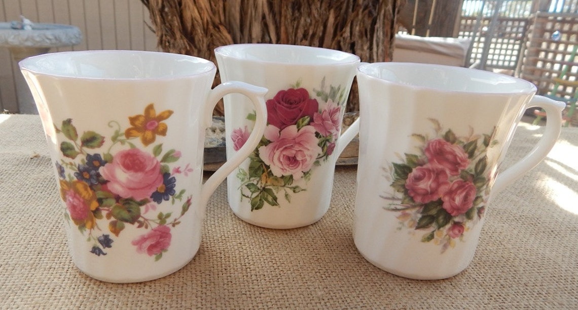 Royal Stuart Fine Bone China Coffee Mugs Made in England | Etsy Royal Stuart Fine Bone China Coffee Mugs Made in England | Etsy