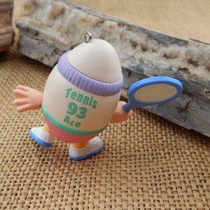 1993 Hallmark Easter Ornament / 1993 Hallmark "eggs in Sports" Easter ...