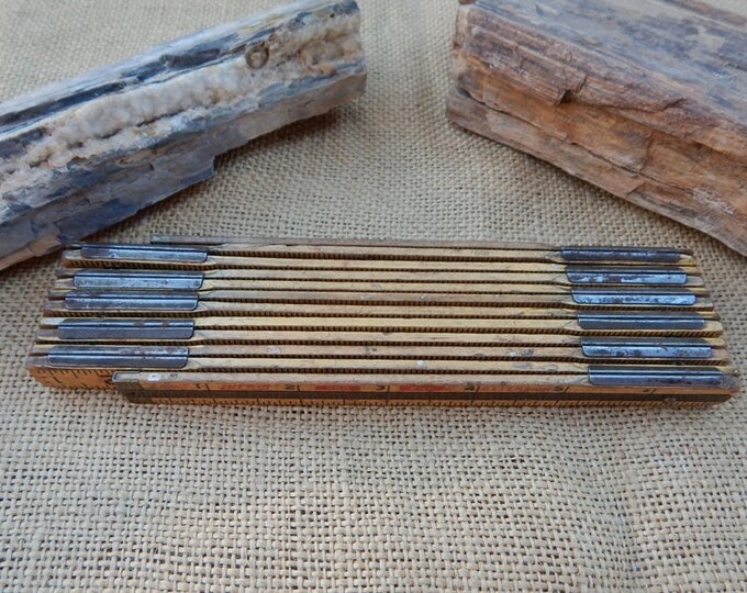 X46 Lufkin Red End Extension Ruler / Lufkin Wood Folding Ruler ...