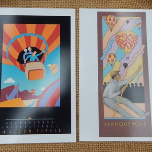 26 Albuquerque International Balloon Fiesta Poster Cards 1979-2004 ...