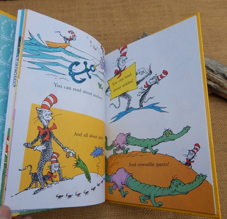 I Can Read With My Eyes Shut Dr Seuss I Can Read With My Etsy