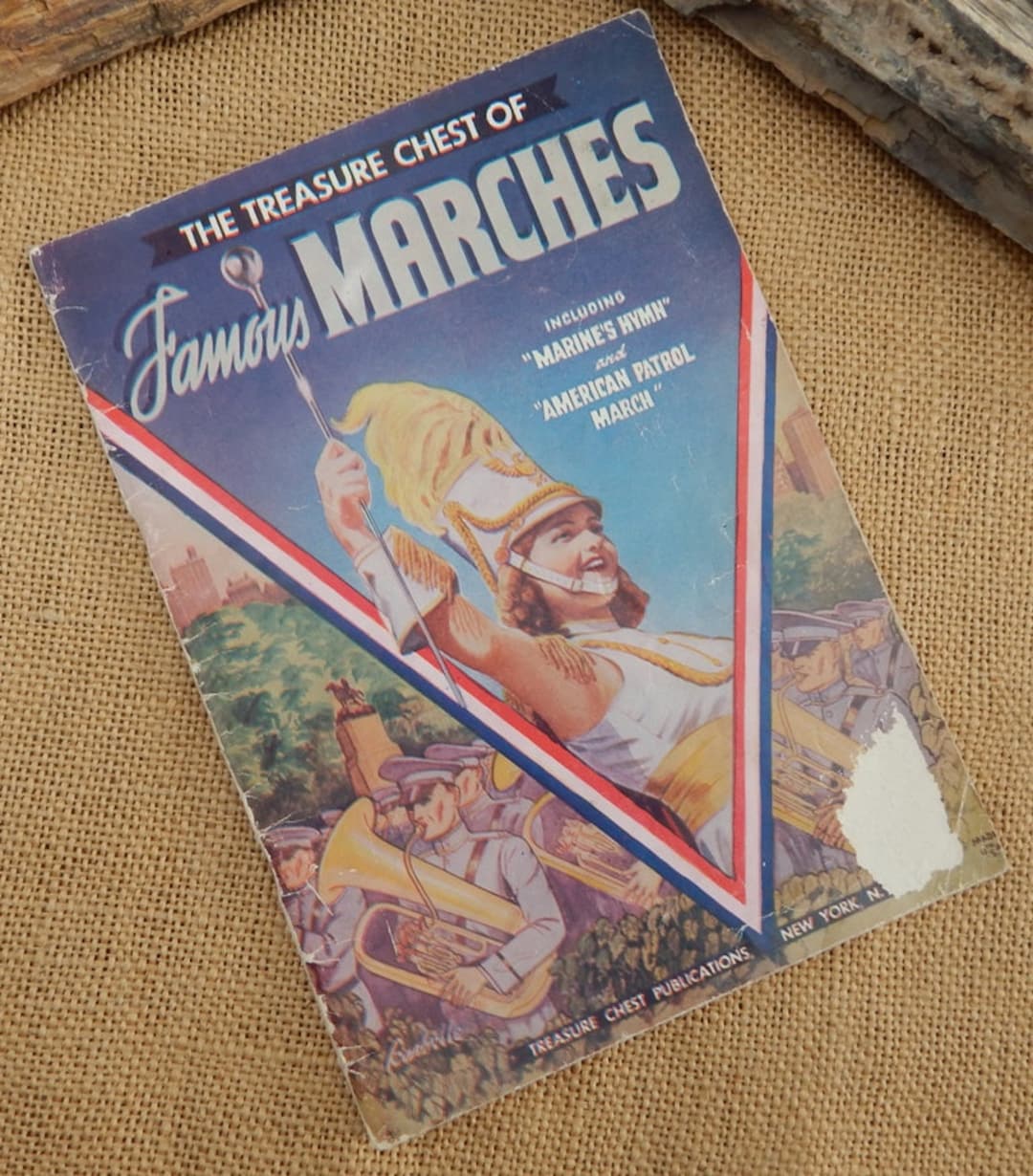 Marching Band Sheet Music / the Treasure Chest of Famous Marches 1943 ...
