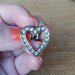 AVON Rhinestone Heart Pin ~ Clear Glass Rhinestone Heart Pin ~ 1980's ...