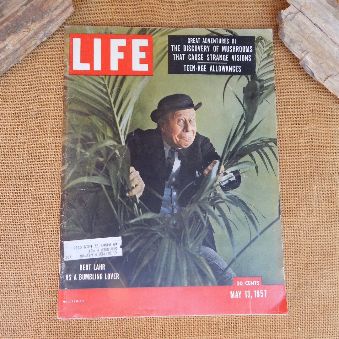 May 13, 1957 LIFE Magazine ~ Featuring Bert Lahr, Discovery of ...