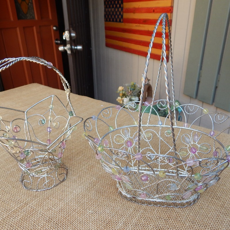 Wire Baskets - Etsy