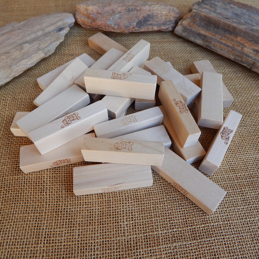 27 Solid Wood Blocks ~ Solid Wood 3" X 1" X 5/8" Blocks ~ Solid Wood ...