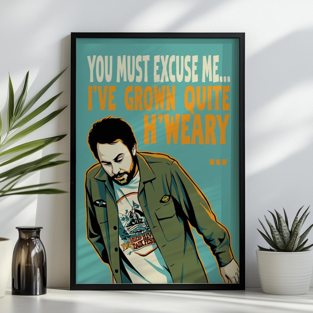 Always Sunny Poster - Charlie Kelly - Hweary - Funny TV Show Gift, Cult ...