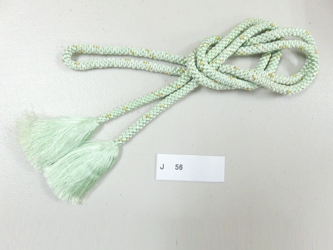 J#56 Silk Obijime Belt Tie Braided Cord 55.1in(140cm) - Etsy