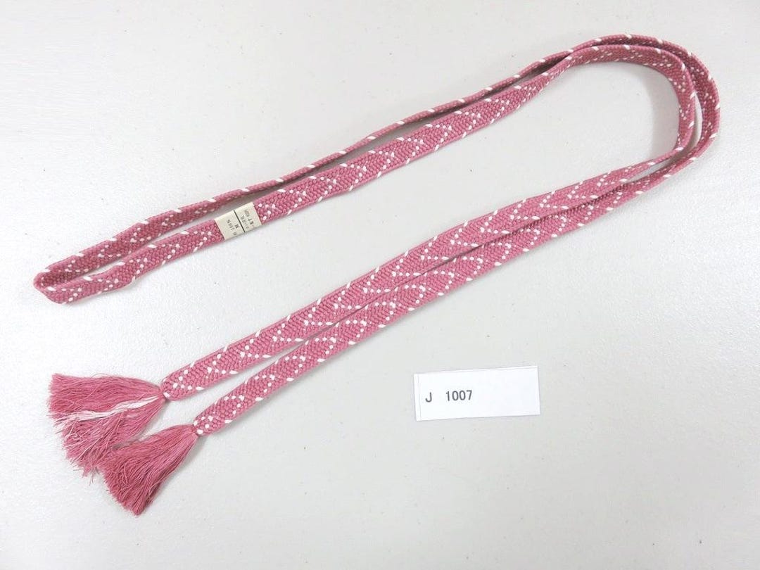 J#1007 Silk Obijime Belt Tie Braided Cord 57.1in(145cm) - Etsy