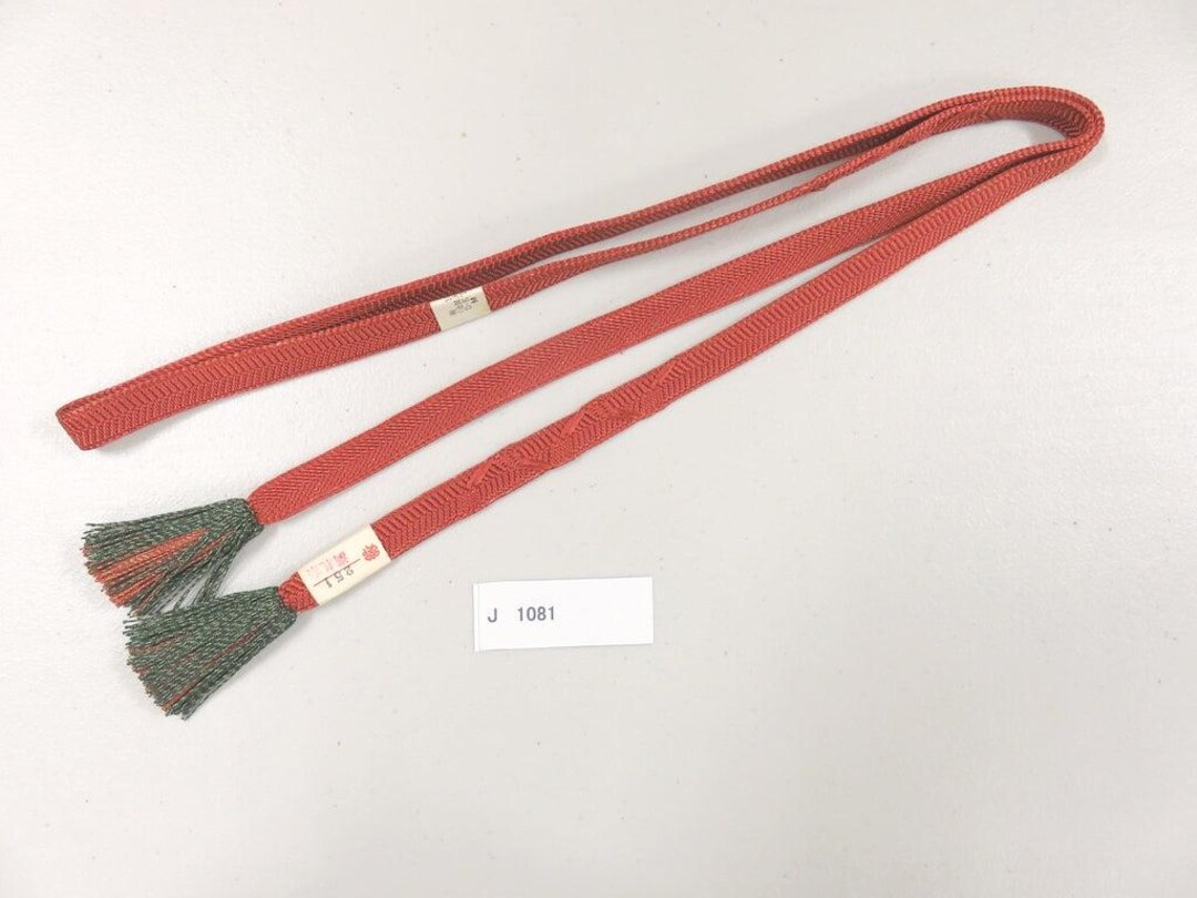 J#1081 Silk Obijime Belt Tie Braided Cord 57.1in(145cm) - Etsy