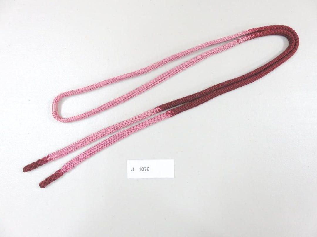 J#1070 Silk Obijime Belt Tie Braided Cord 61.0in(155cm) - Etsy