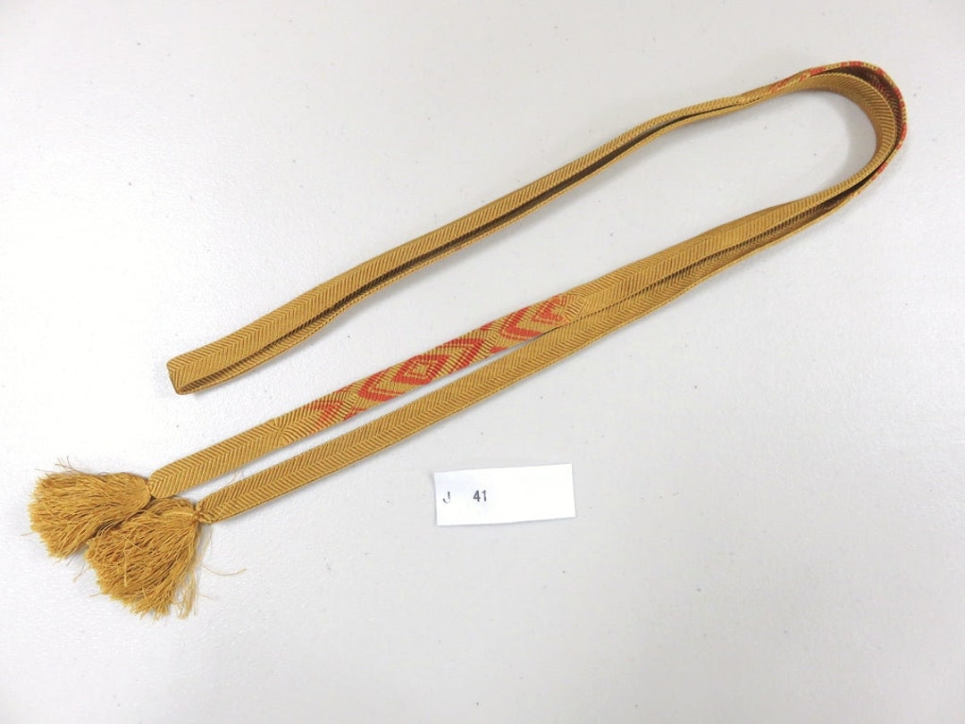 J#41 Silk Obijime Belt Tie Braided Cord 59.1in(150cm) - Etsy