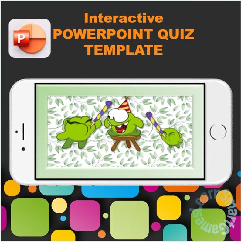 Editable Interactive Powerpoint Quiz Template, Animated Learning Game ...