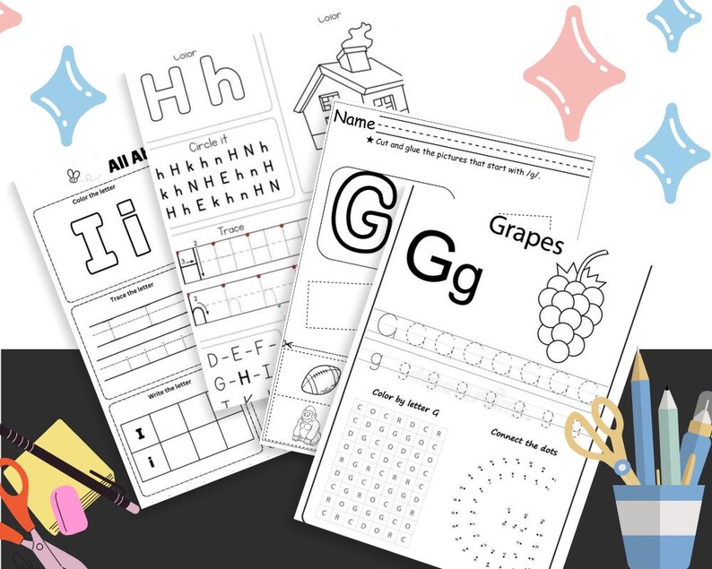 Alphabet Tracing Workbook – 368+ Pages Daily Letter Practice (PDF ...