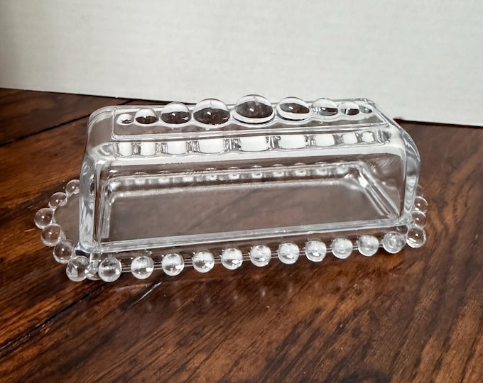 Imperial Candlewick Quarter-pound Glass Butter Dish - Etsy