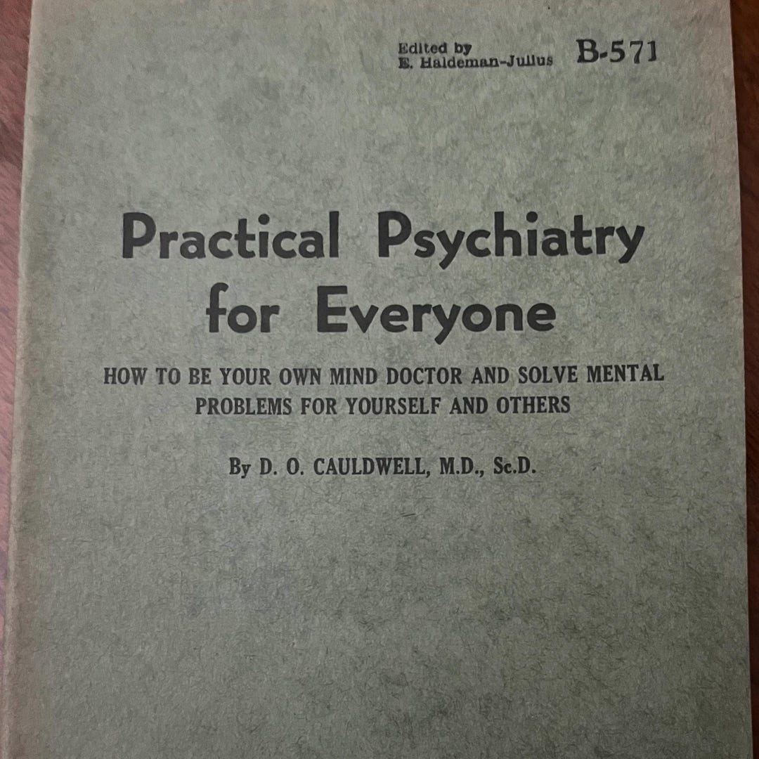 Practical Psychiatry for Everyone B-571 - Etsy