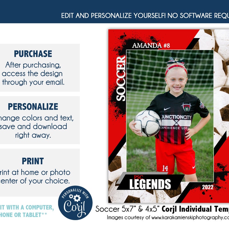 Photo Soccer Magnets - Etsy