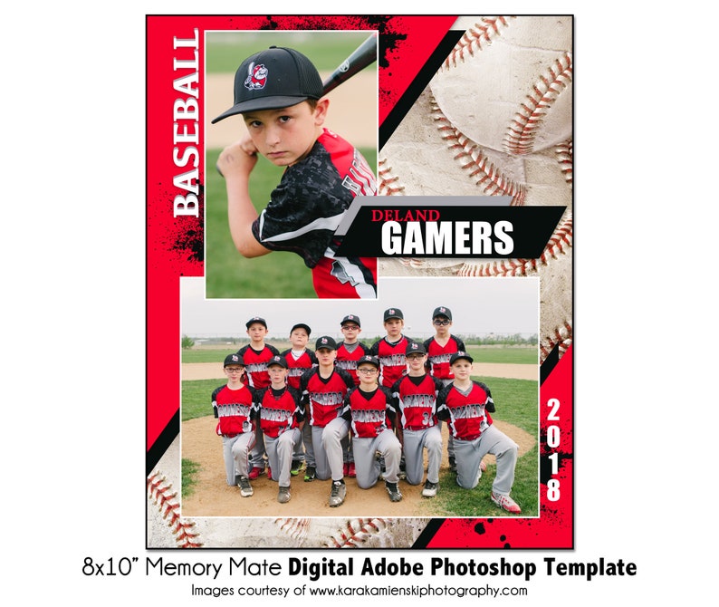 BASEBALL MM0011 8x10 Adobe Photoshop Memory Mate Digital - Etsy Canada