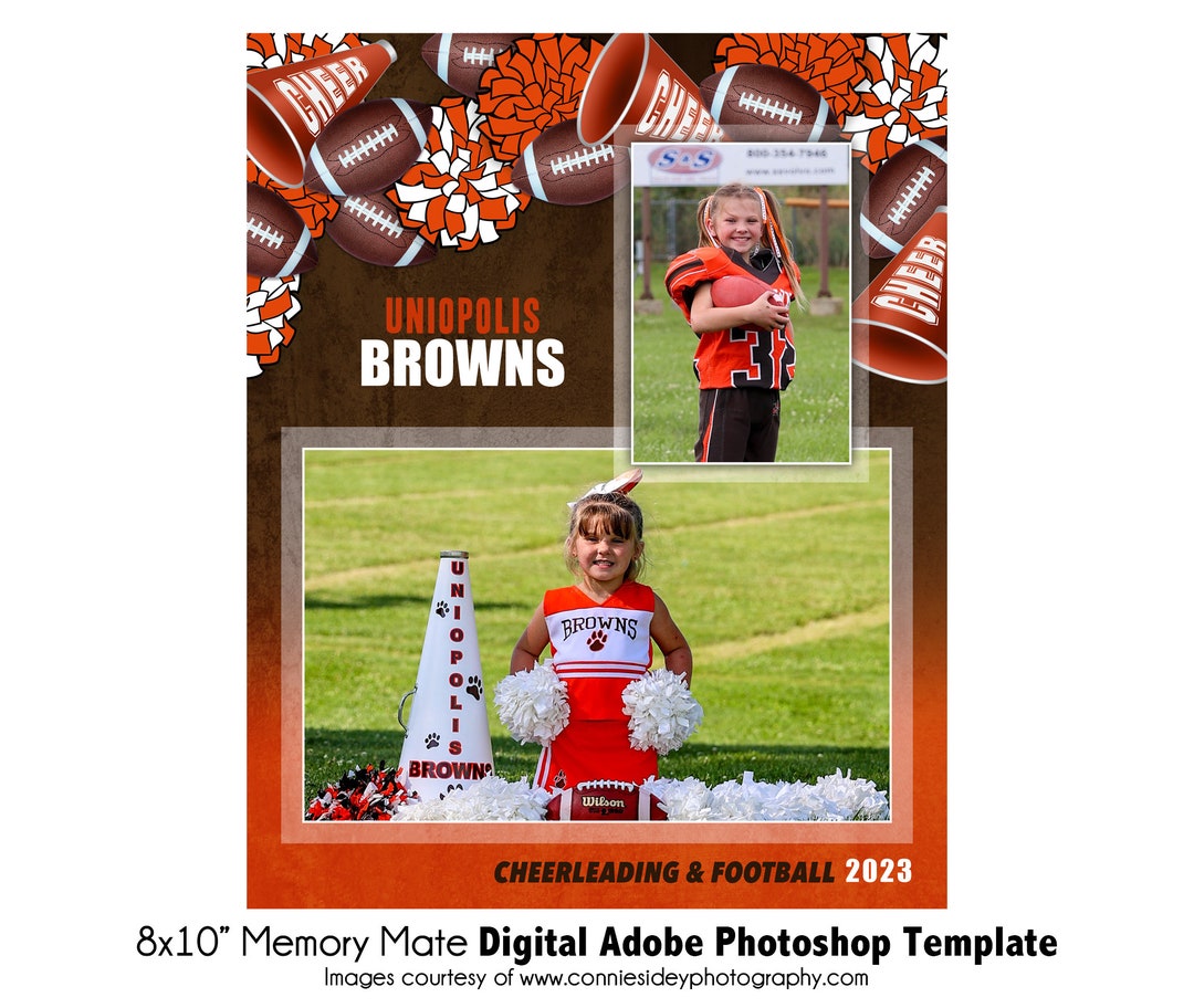 CHEERLEADING MM017_F | 8x10 Adobe Photoshop Memory Mate Digital ...