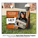 Marching Band Yard Sign Template 003: 18x24” Photoshop PSD ...