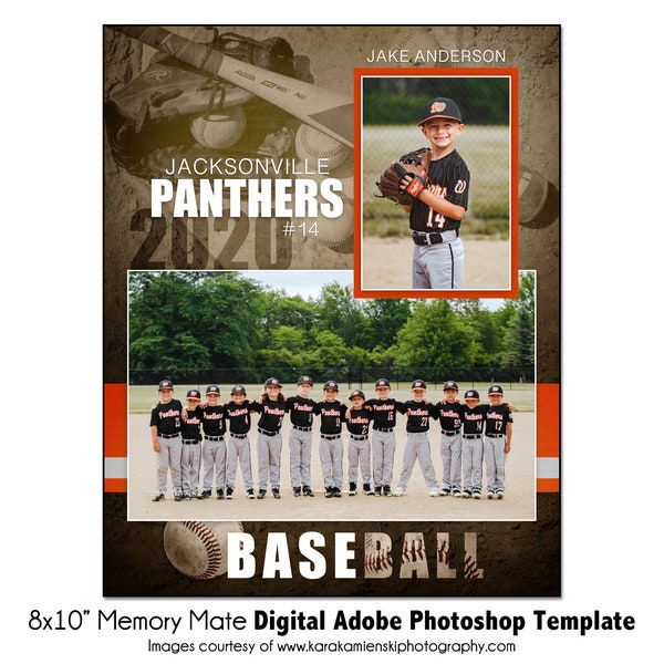 Baseball Memory Mate Template - Etsy