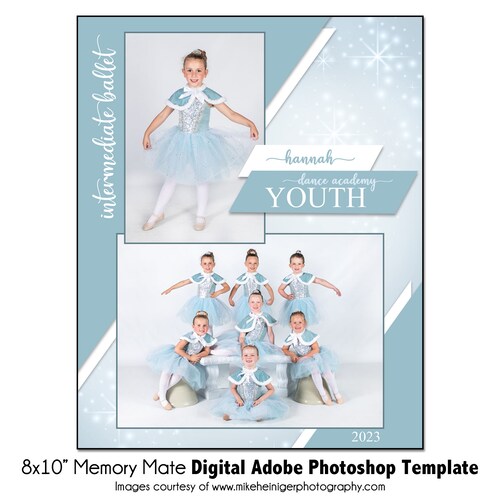 DANCE MM002 8x10 Adobe Photoshop Memory Mate Digital - Etsy