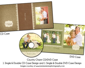 PSD DVD Template SUNKISSED Cd and Dvd Case Set