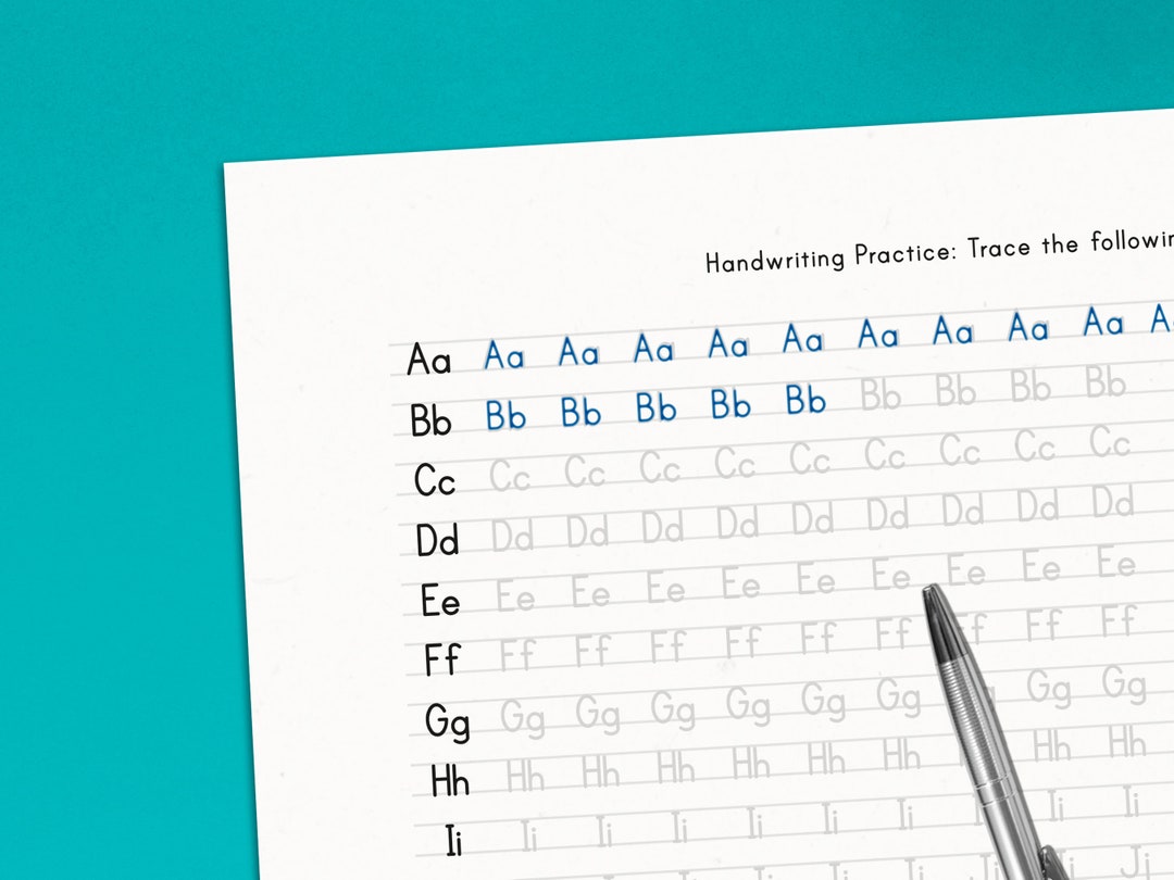 Neat Handwriting Worksheets - 23 Page Printable Print Handwriting ...