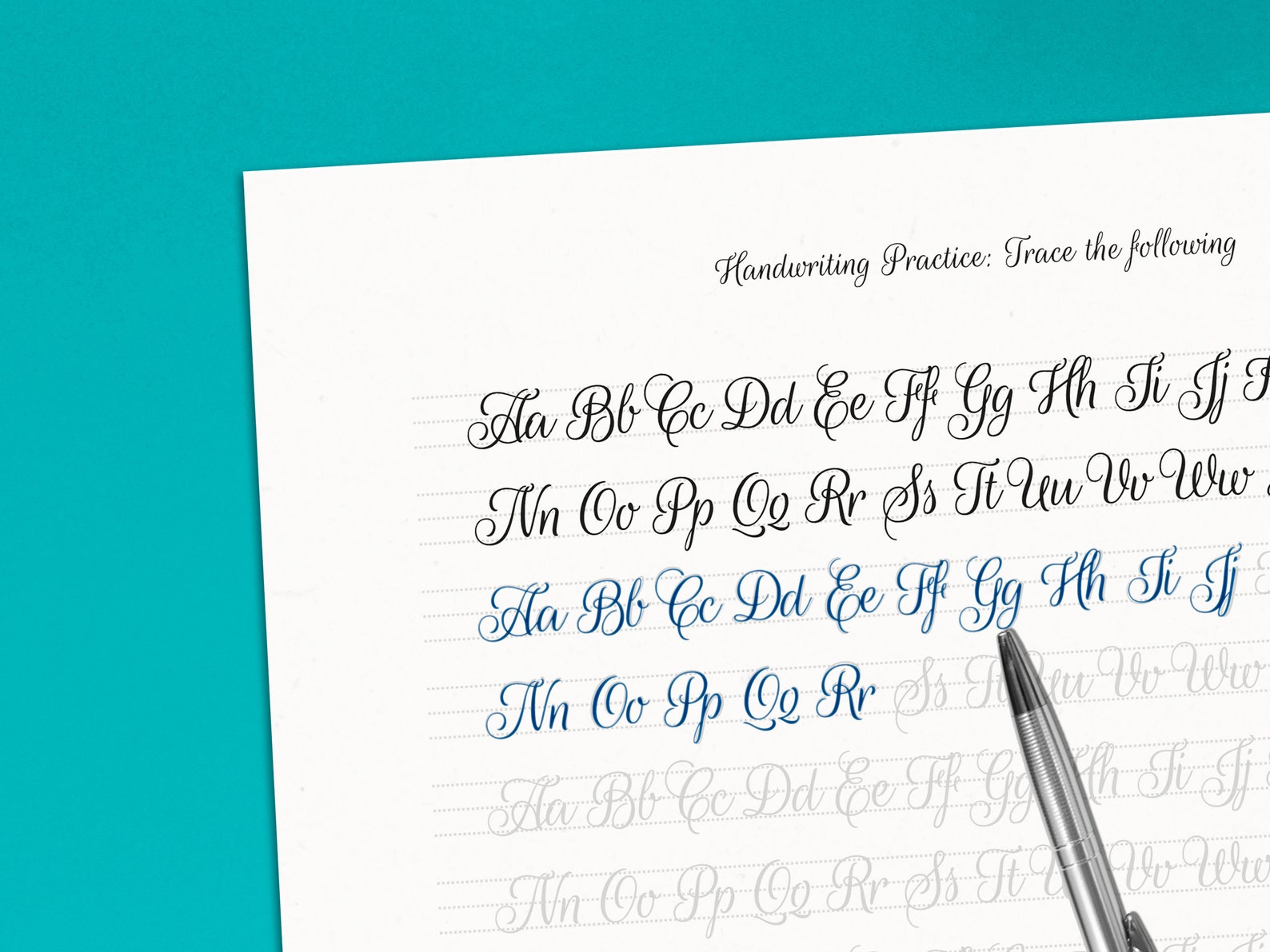 Formal Cursive Writing Worksheets - 39 Printable Page Handwriting ...