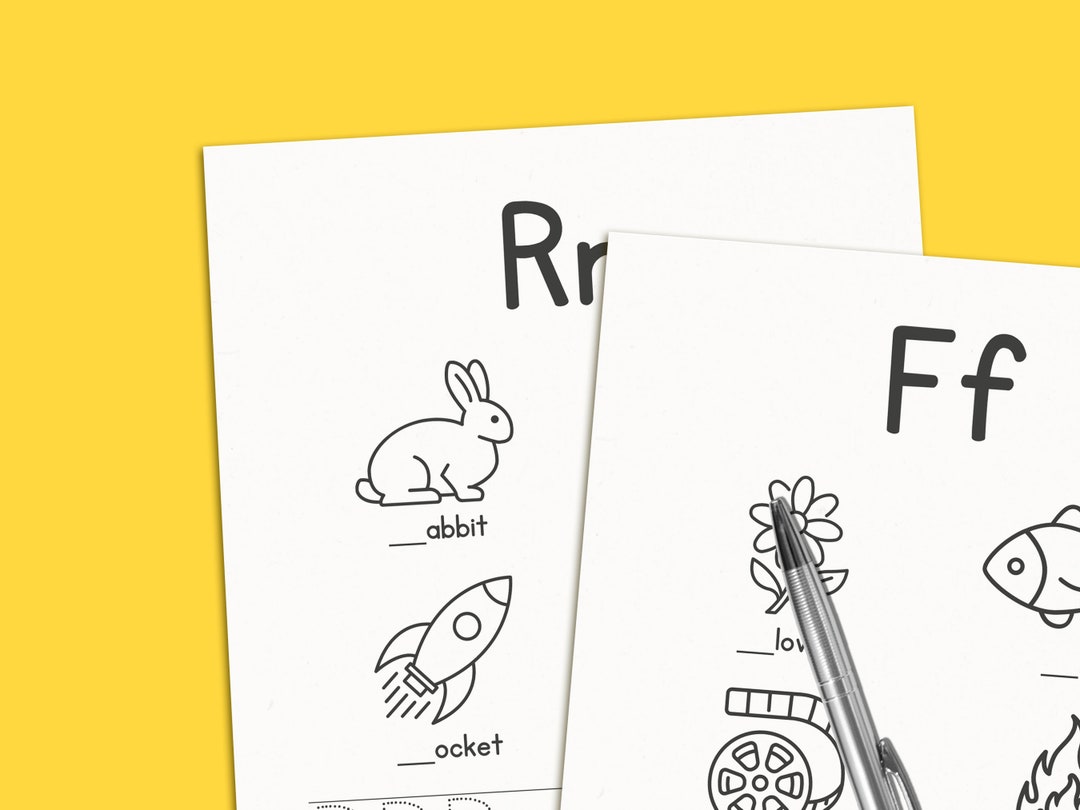 26 Alphabet Worksheets, Preschool Worksheets, Letter Sounds, Alphabet ...